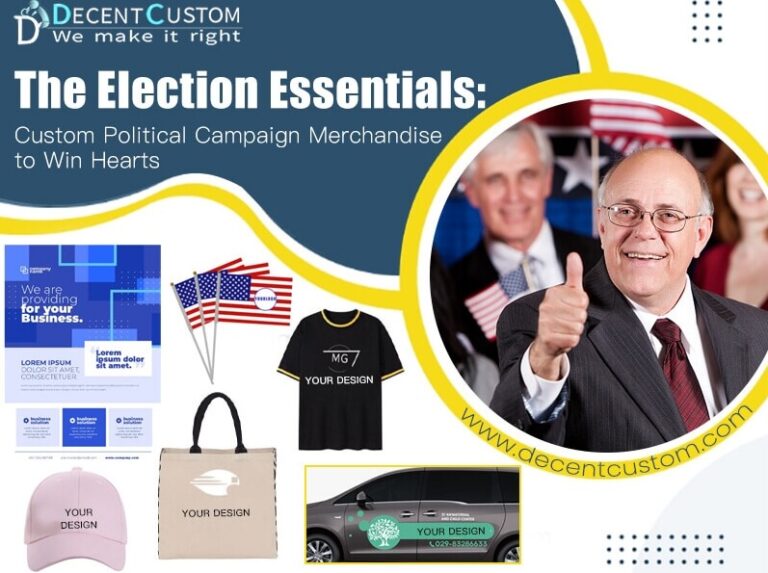 The Election Essentials: How Custom Political Merchandise Wins Voter ...